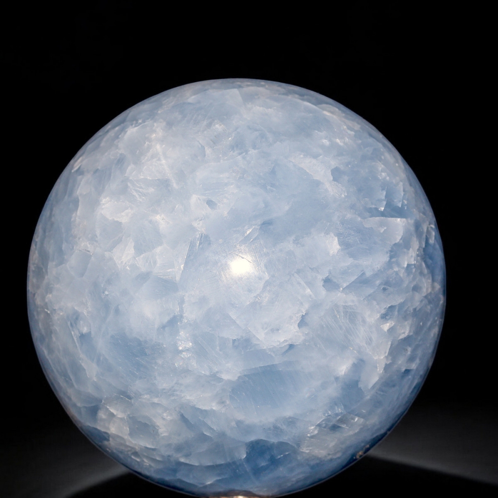 Sfera di Calcite Blu.